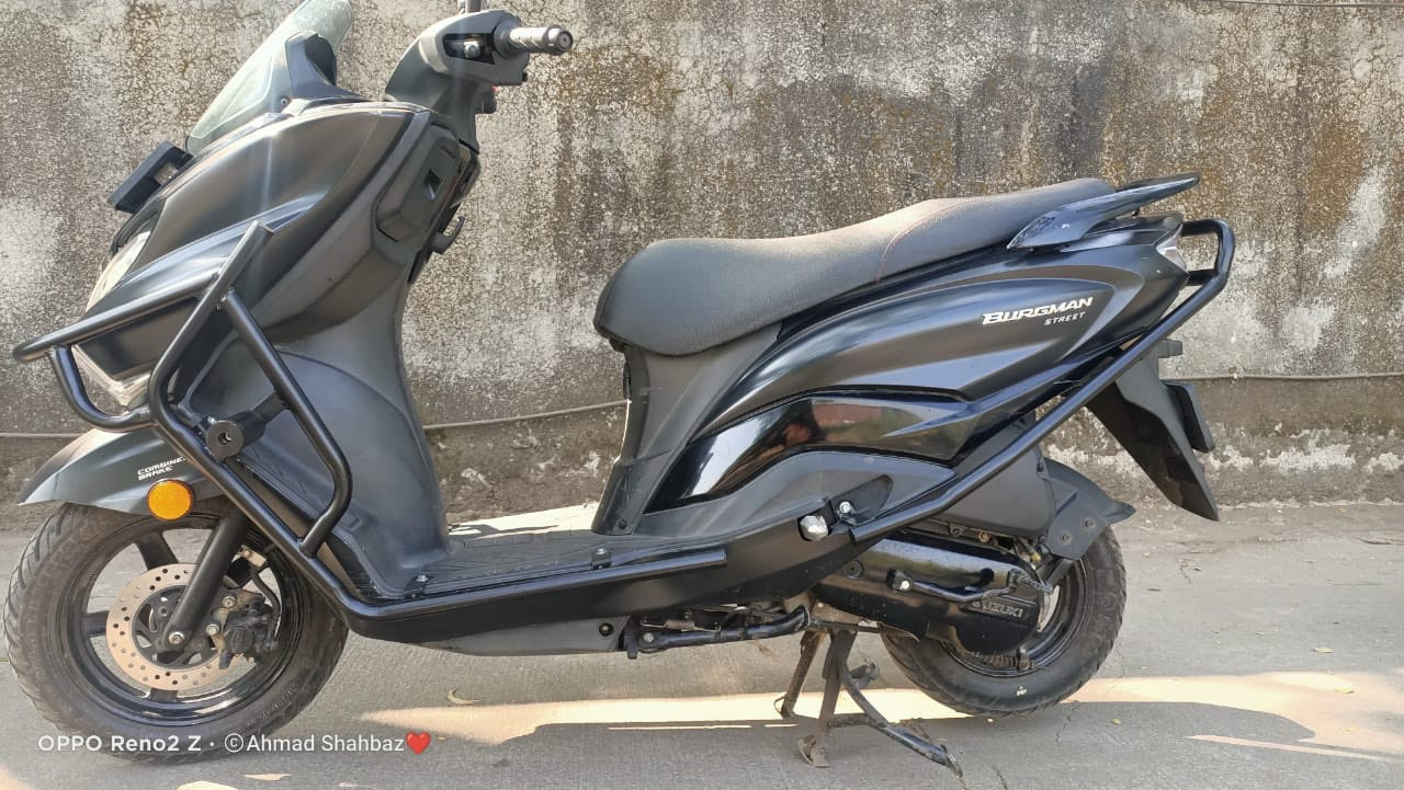 Introducing Mad Over Bikes Suzuki Burgman Crash Guard: The Ultimate ...