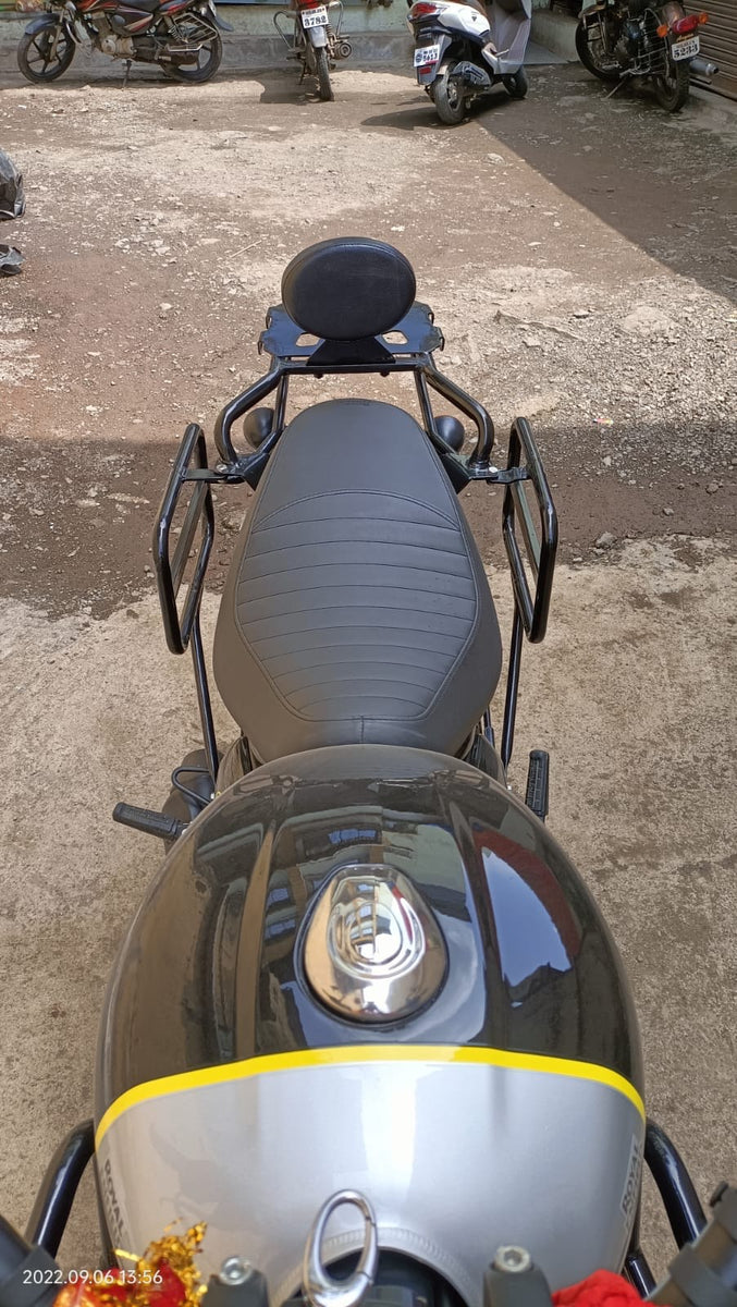 Upgrade Your Royal Enfield Hunter with the Best Top Rack and Carrier ...